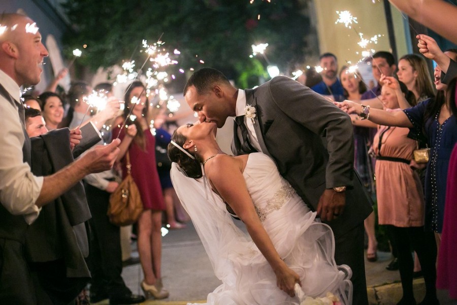 How to Photograph a Wedding Sparkler Exit - Superior Celebrations Blog