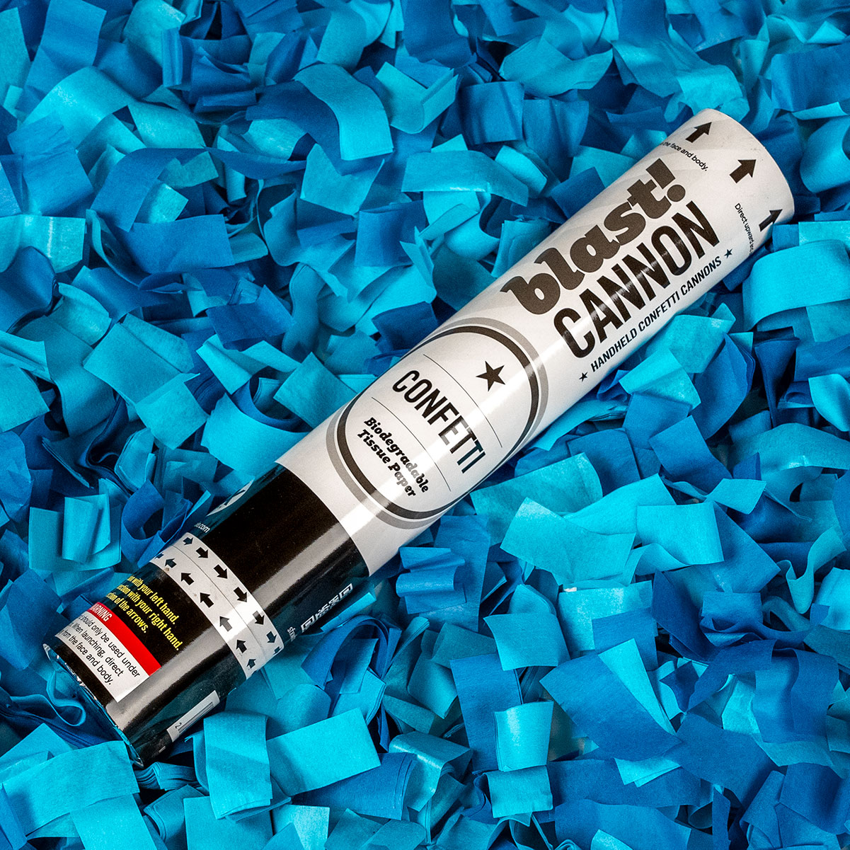 Blue Confetti Cannon: Superior Celebrations
