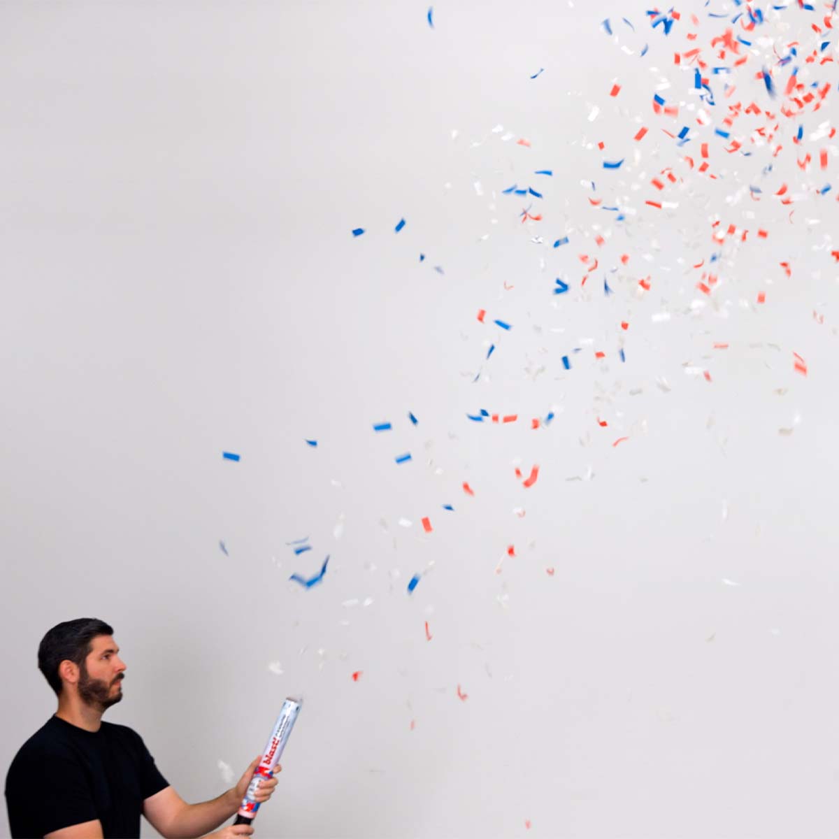 Red, White, and Blue Confetti Cannon – Superior Celebrations