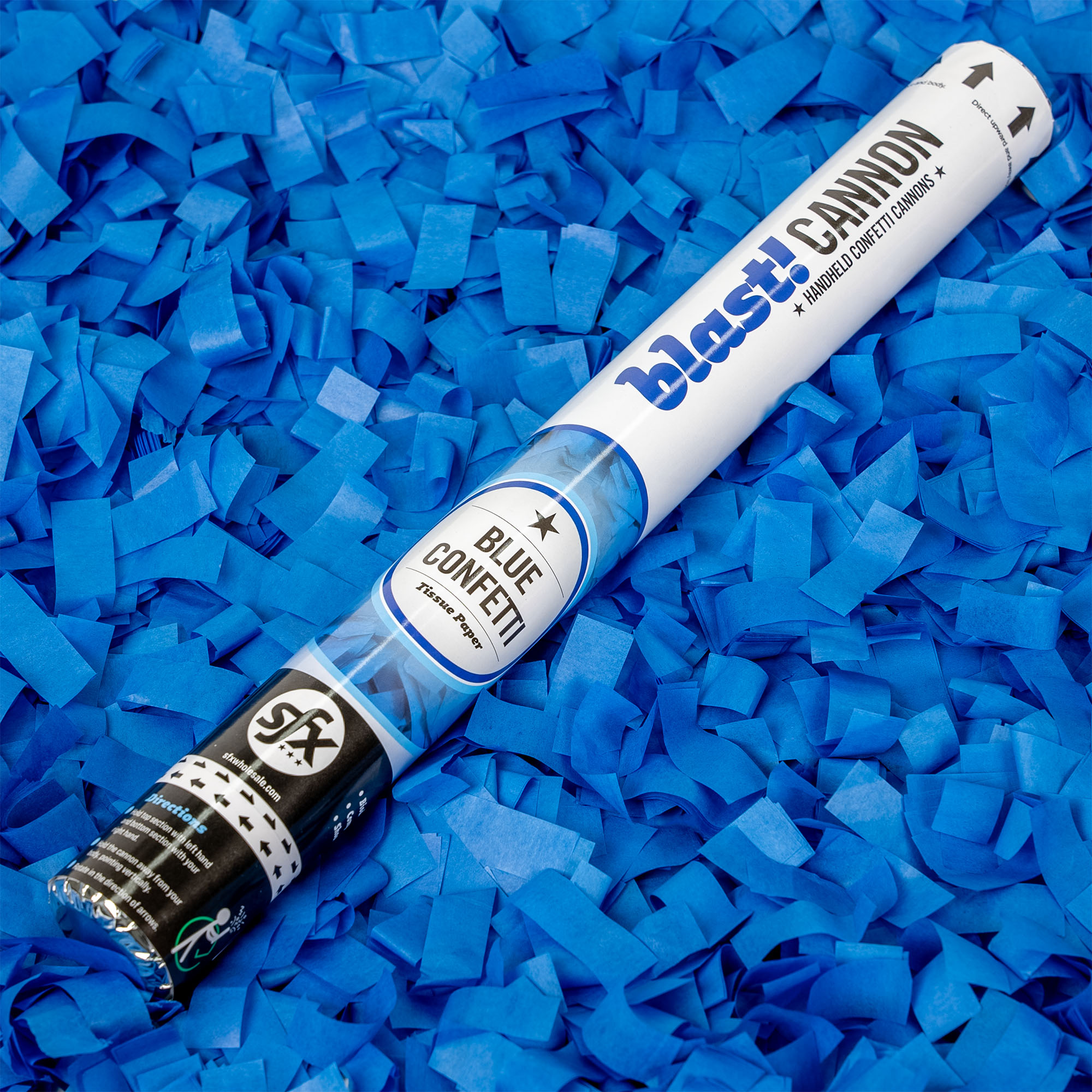 Blue Confetti Cannon: Superior Celebrations