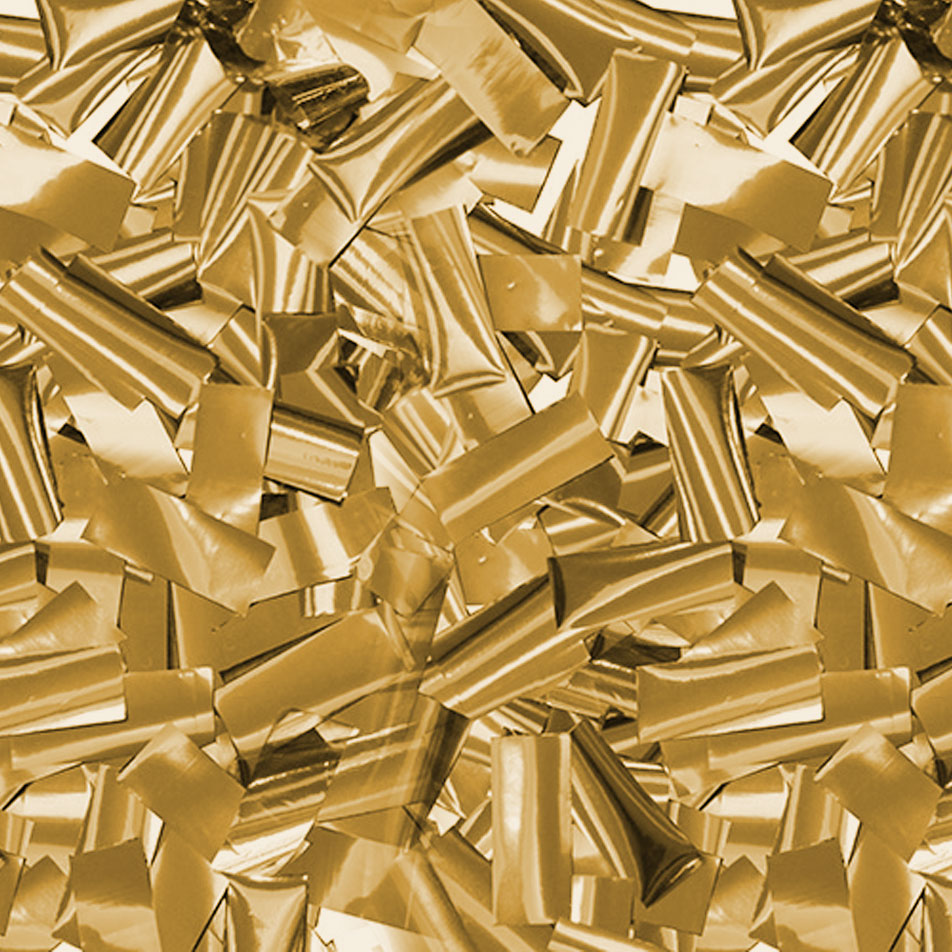 Gold Metallic Confetti Cannon – Superior Celebrations