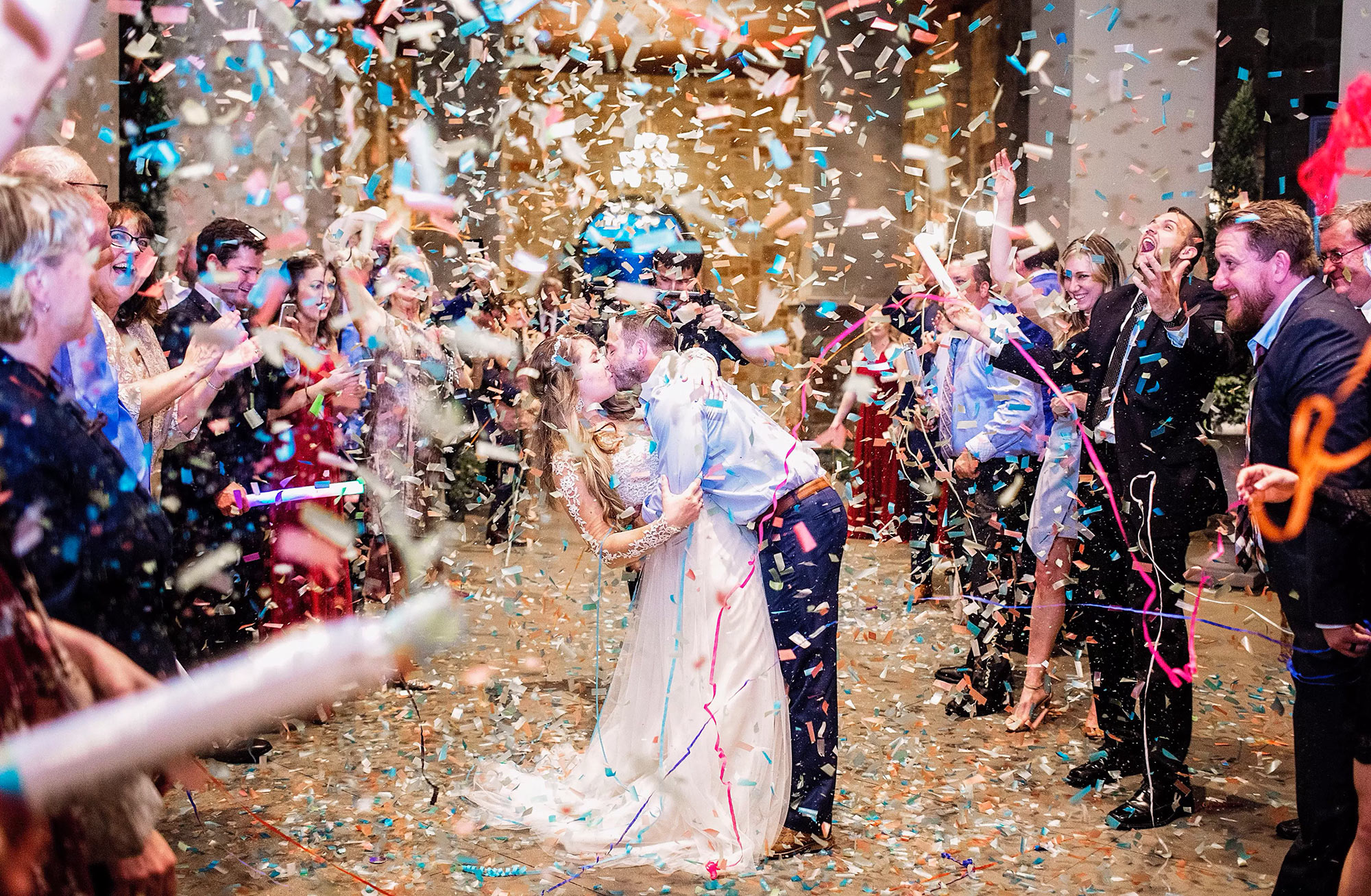 Multi-Color Wedding Confetti Cannon – Superior Celebrations