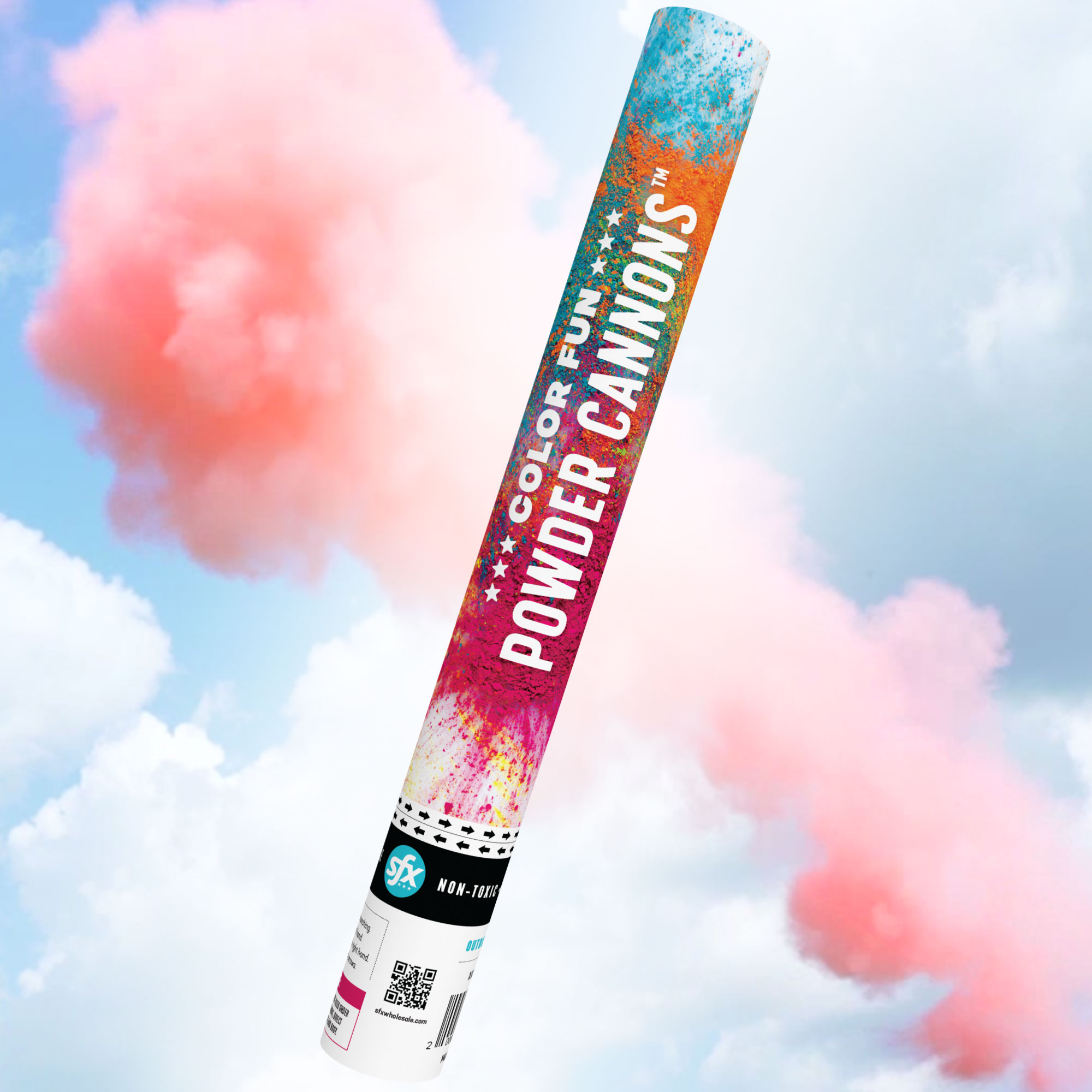 Pink Powder Cannon – Superior Celebrations